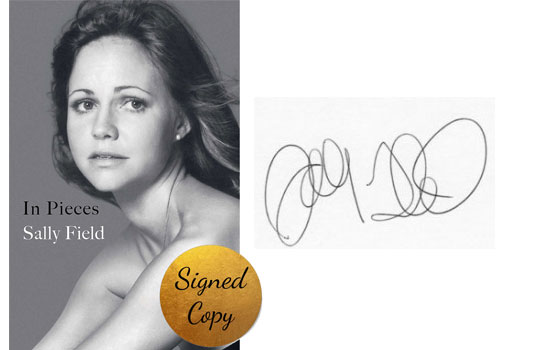 Sally Field “In Pieces” Book Signing in September, October, & December ...