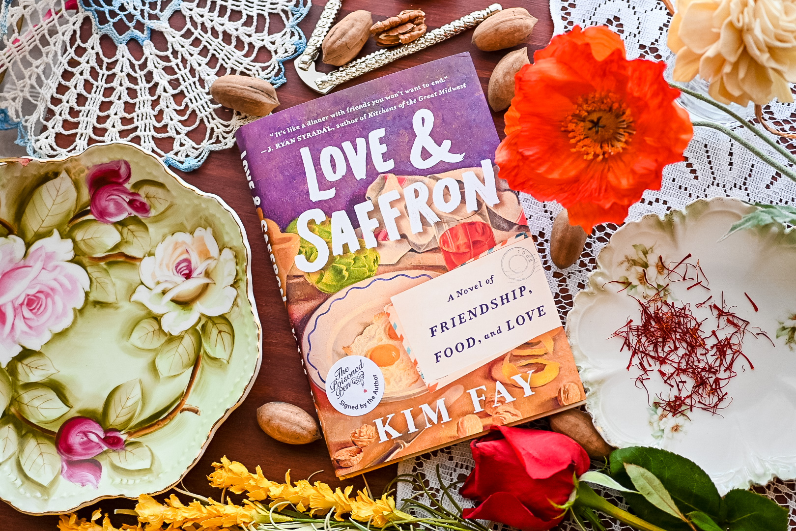 Kim Fay “Love & Saffron” Book Discussion [Updated Apr 23rd] – Book Signing Central