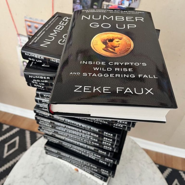 Zeke Faux “Number Go Up” Author Talk – Book Signing Central