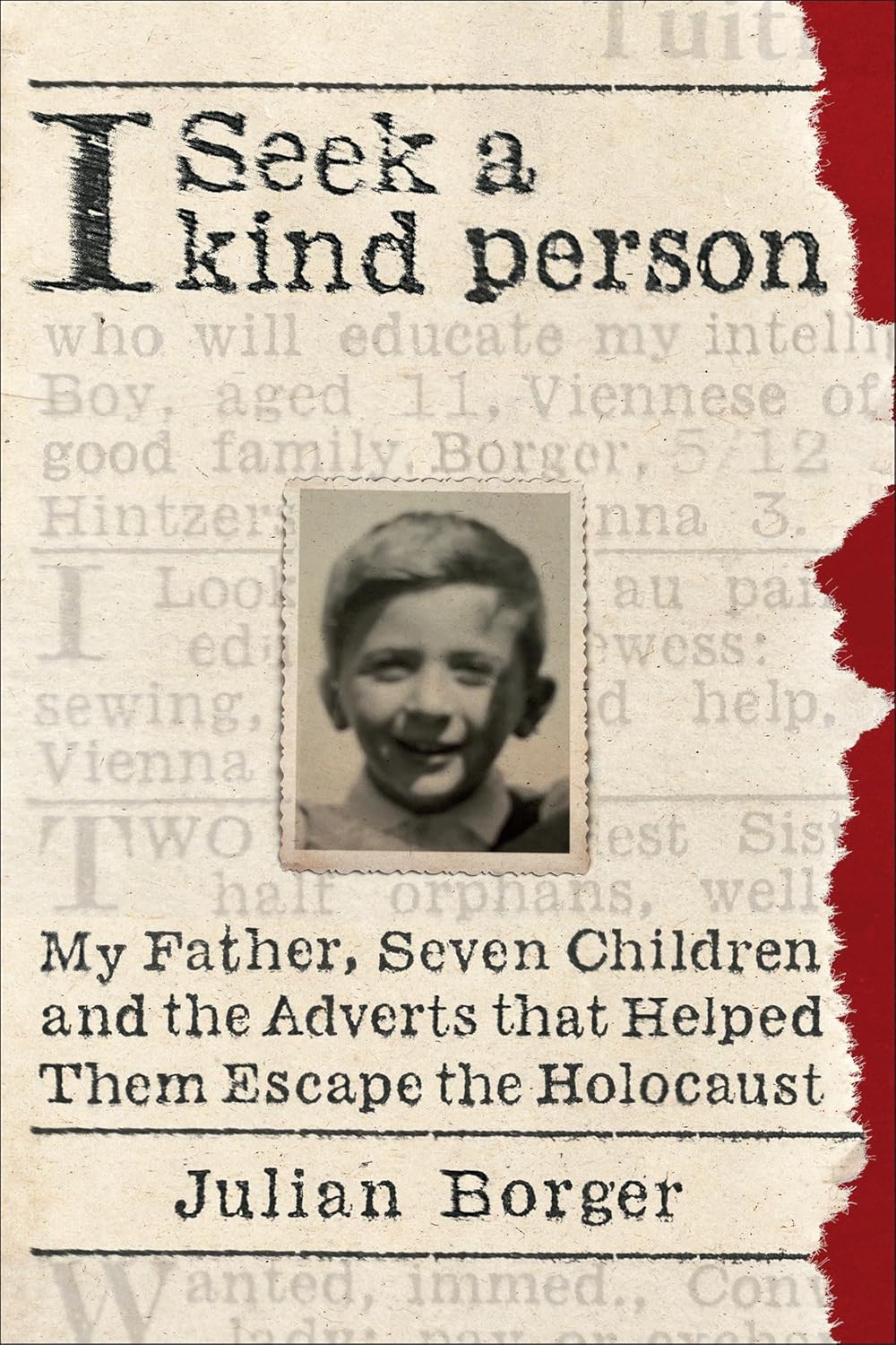 Julian Borger “I Seek a Kind Person” Book Release – Book Signing Central