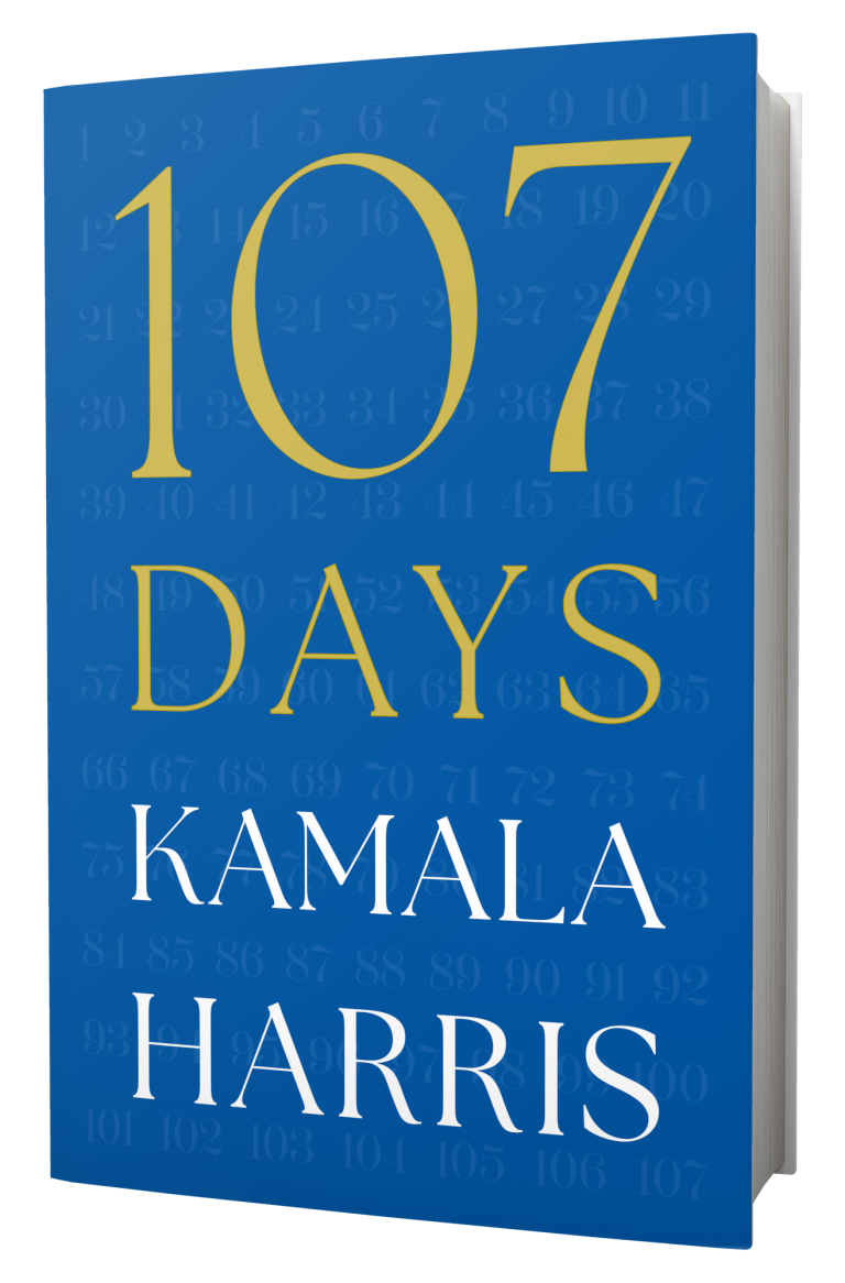 Kamala Harris “107 Days” Book Signing Tour and Signed first edition ...